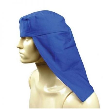 TOUCA ARABE BRIM AZUL - SOLDADOR (Pacote com 10 unidades) - Vaz de Lima EPI
